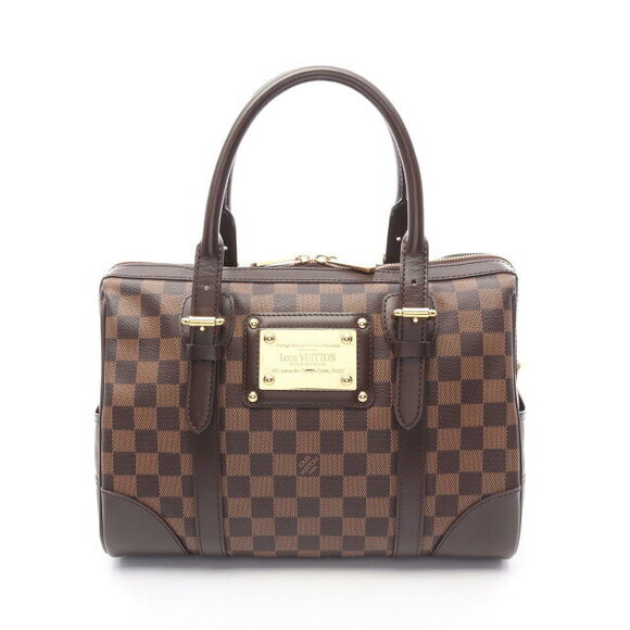 Louis Vuitton | Bags | Louis Vuitton Berkeley Handbag Canvas Leather ...